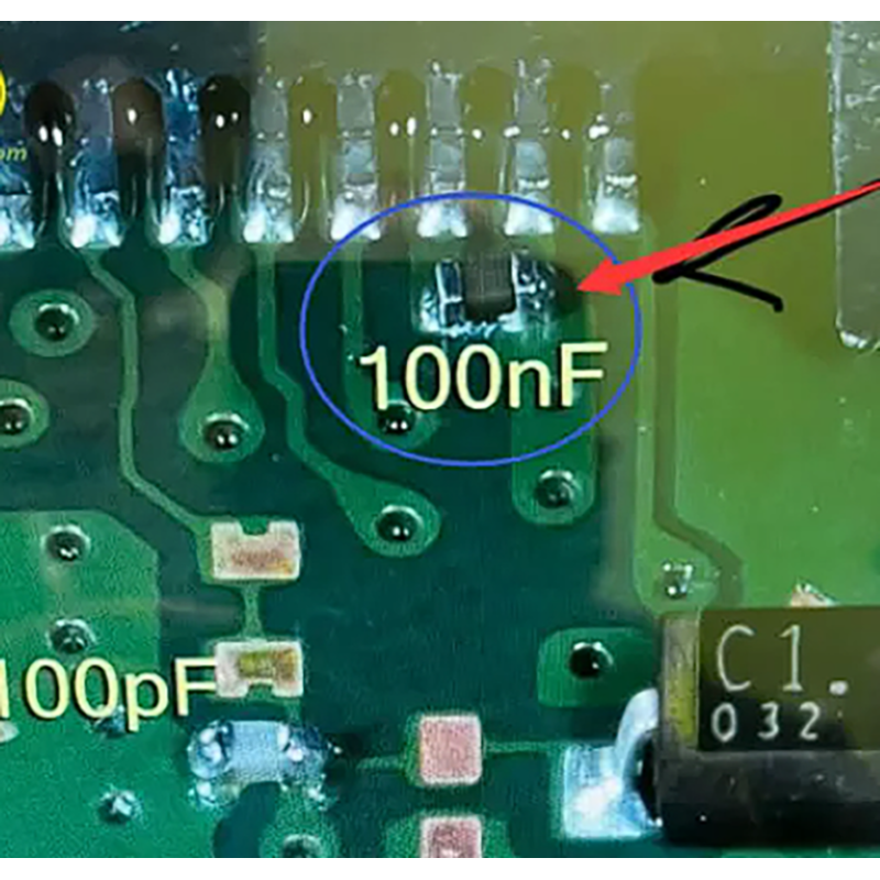 PS5 motherboard HDMI Port 100nf 0.1uf Ceramic Capacitor SMD